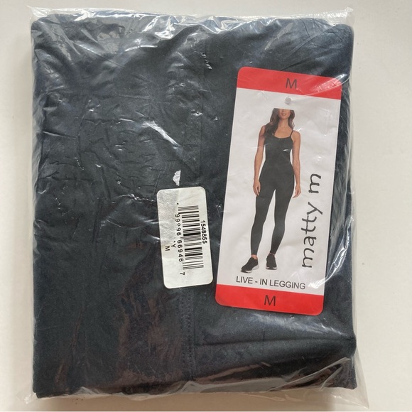Matty M | Pants & Jumpsuits | Matty M Livein Legging Womens Medium Dark Charcoal Nwt | Poshmark